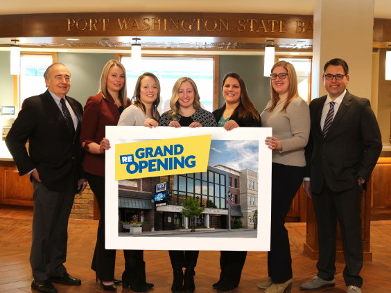 Remodeling of Port Washington State Bank in Port - PWSB